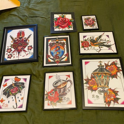 TATTOO FLASH SET 2020 - Etsy