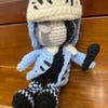 FNF True Expunged Plush, Custom FNF Crochet Doll - Etsy