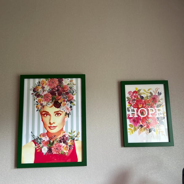 A3 Green Picture Frame, Lilac A5 Photo Frame, Blue A2 Photo Frame ...