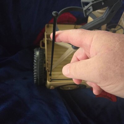 ATV Hand Rail GI Joe All Terrain 6 Wheel Vehicle Replica 3D Printed ...