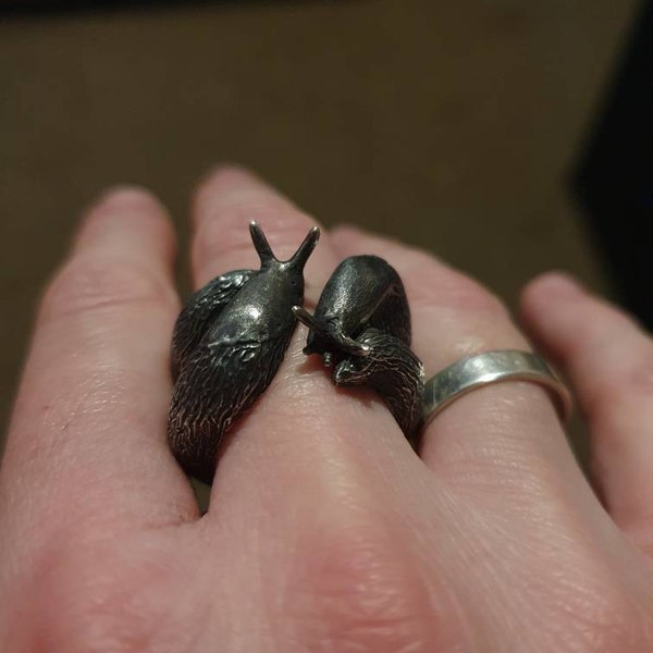 Dark Peridot Sterling Silver Slug Brooch - Etsy