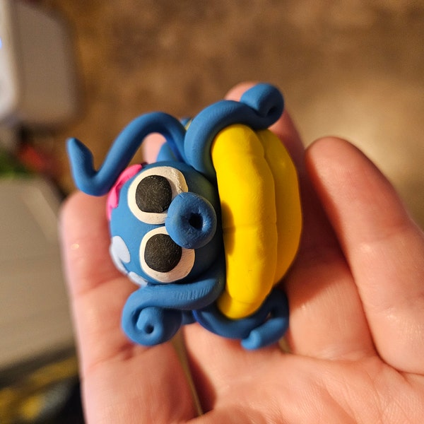 Ballerina Bear Keychain Handmade With Polymer Clay - Etsy