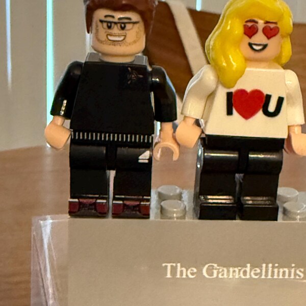 Personalized Minifig Couple Set | Custom Lego Couple Figure | Gift for ...