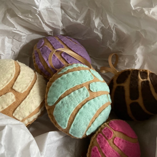 Plush Concha Ornaments - Etsy