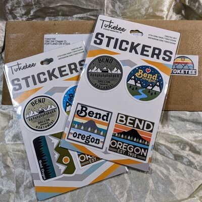 Oregon Sticker Mini Mix FREE Shipping Mix & Match. Pacific - Etsy