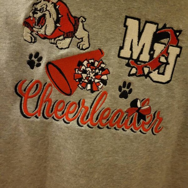 Cheerleader - Machine Embroidery Design, Embroidery Designs, Machine ...