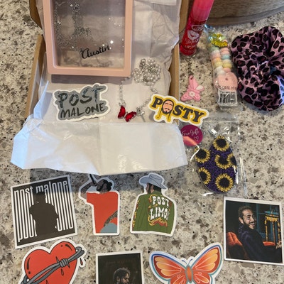 POST MALONE Inspired Sword Y-chain Necklace // circles - Etsy