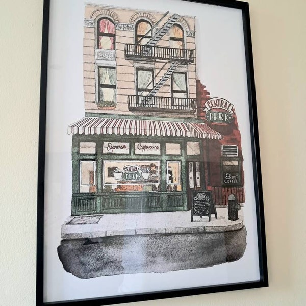 Central Perk - Digital Print - Etsy