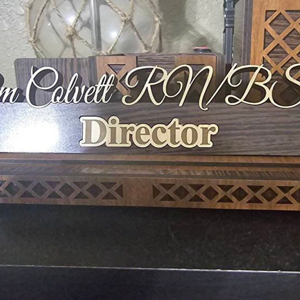 All-duty Name Plate, Custom Name Sign, Realtor Sign, Doctor, Teacher ...