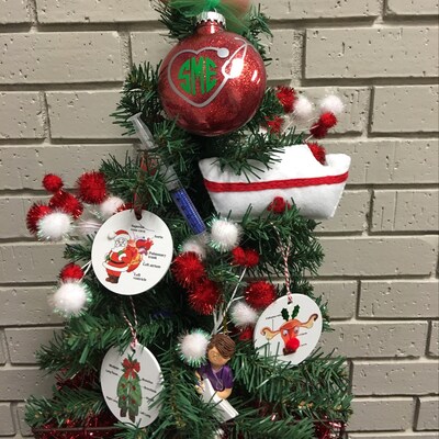 Dr/nurse/cardiologist-holiday Medical Ornament-cardiac - Etsy