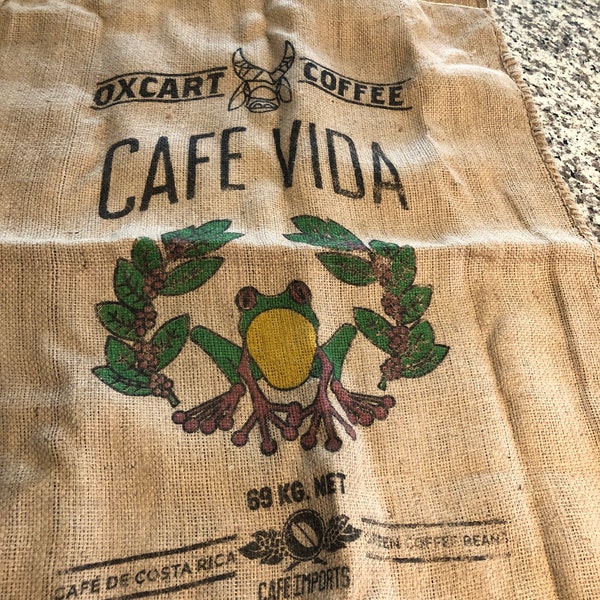 Coffee Sack, Burlap Coffee Bag, Burlap Coffee Sack, Burlap Sack - Etsy