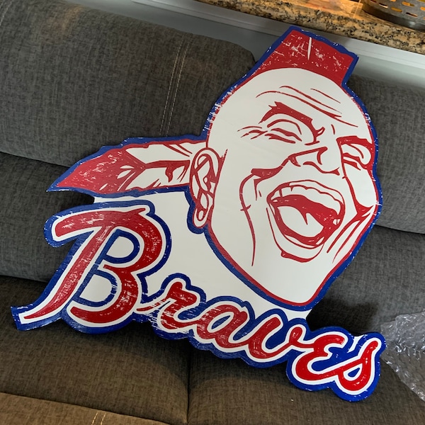 Atlanta Braves Sign - Etsy