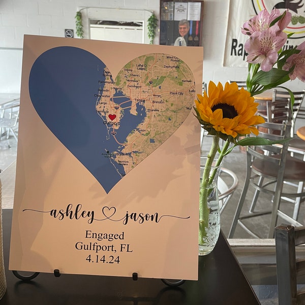 ENGAGEMENT GIFTS for Couple, Unique Personalized Printable Engagement ...