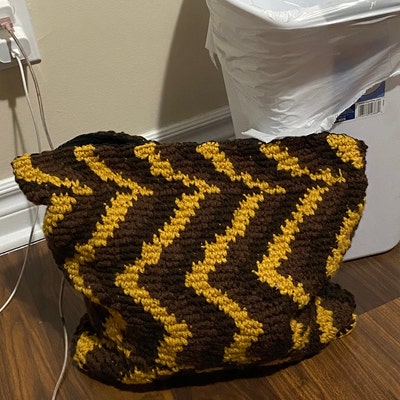 Wavy Psychedelic Tote Bag Crochet Pattern - Etsy