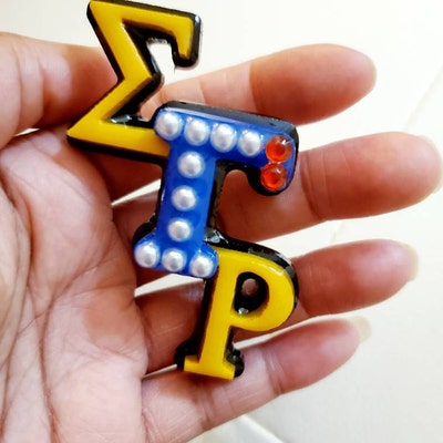 Sigma Gamma Rho Γ-pearls & Rubies Lapel Pin - Etsy