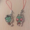 Cursed Cat Alastor, Vox, Lucifer Hazbin Hotel Keychain Cute Cursed Cat ...
