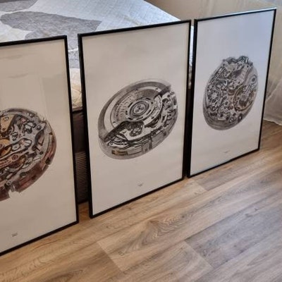 Omega Caliber 321 Movement Poster Print Technical Drawing - Etsy