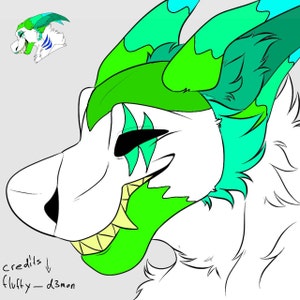 Ampwave Furry Art Base Ref Sheet - Etsy