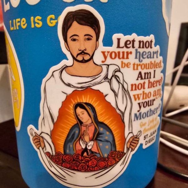 St. Mary Magdalene Waterproof Sticker I Have Seen the Lord Catholic ...