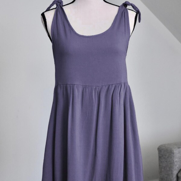 Sundress Pattern Easy Dress Pattern for Beginners, Womens Flared Summer ...