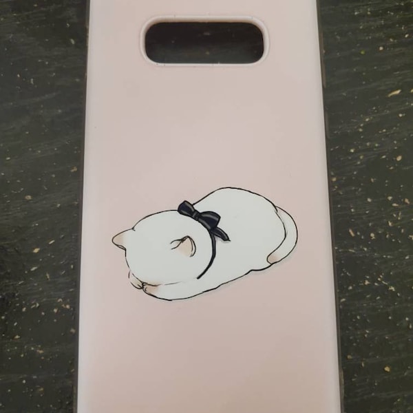 Cat Phone Case Cute Kitten Cover for iPhone 17 Pro Max, 16e, 15, 14, 12 ...