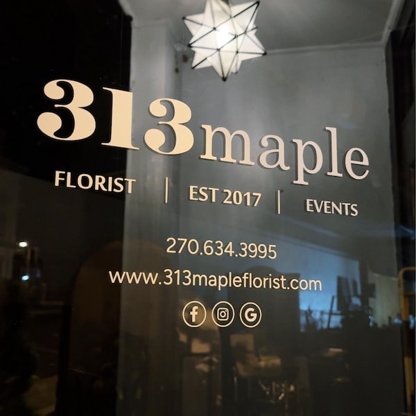 Custom Store Hours Decal Business Door Sign for Hours of Operation Open ...