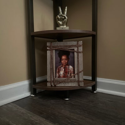 Vintage Style Rustic Looking Wood Picture Frames for Table Top or Wall ...