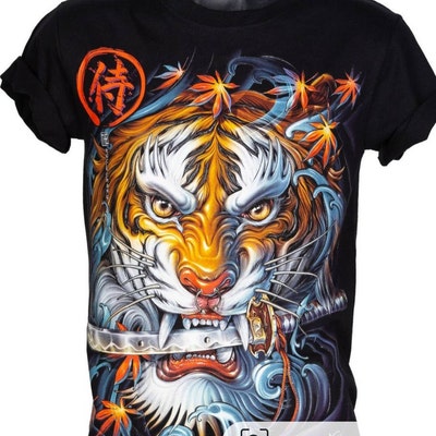 T-shirt 3D Rock Chang Original Beautiful Woman Death Make up Rose in ...