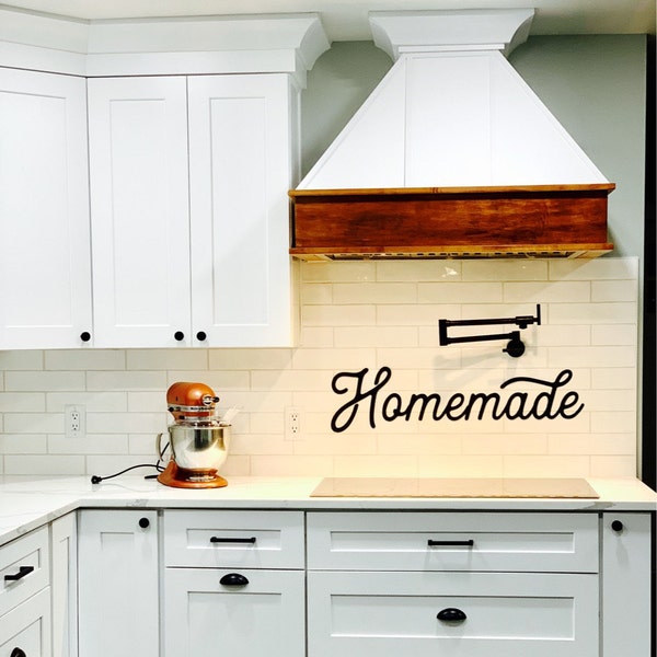 Homemade Metal Sign Retro Homemade Sign Metal Wall Art Homemade Sign ...