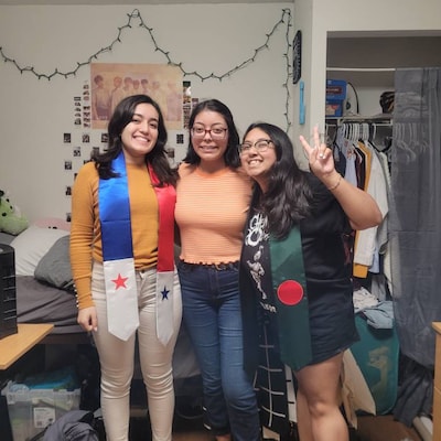 Panama Flag Graduation Sash/stole International Study Abroad Adult ...