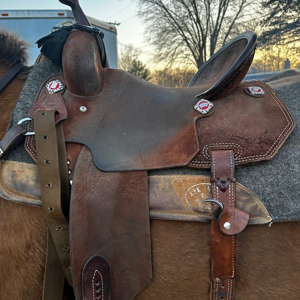 Ace Card Square Bling Conchos - Etsy