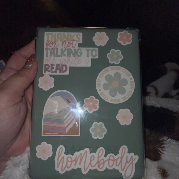 Bookish Sticker Pack Bibliophile Water Resistant Kindle Stickers E ...