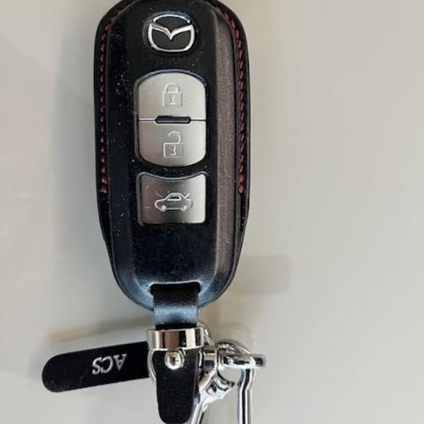 Mini Cooper Key Case Handcrated Leather Key Fob Cover for Mini Cooper ...