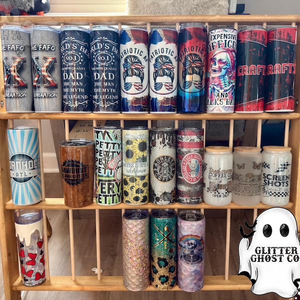 16 Ounce 4-shelf Libby Cup Tumbler Display - Etsy