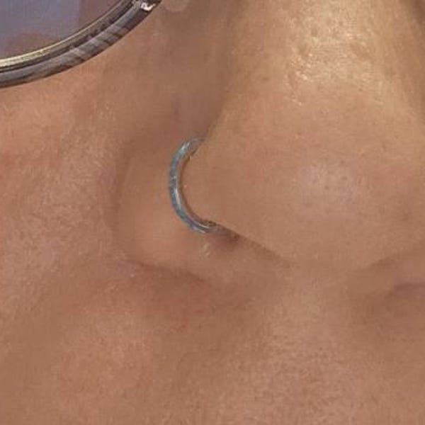 16G Horseshoe Septum Ring /nose Ring Piercing Jewelry/ Earrings /lip ...