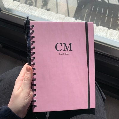 2024 Planner Add Monthly Tabs Custom Weekly Student Planner Hardcover ...