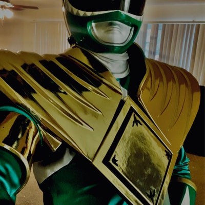 Green Ranger Dragon Shields / Shield - Etsy