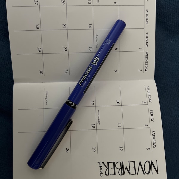 Mini Monthly Planner - Start Any Month - Etsy