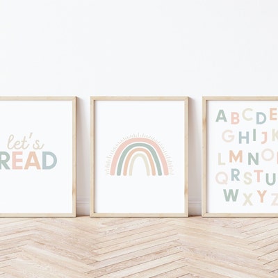 Three Frames, 8x10 Frame Mockup, Set of Three, Triple Wood Frames ...