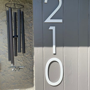 12 Inch Modern House Numbers Letters | Etsy Canada