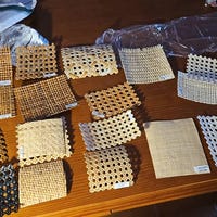 20 Samples Rattan Cane Webbing for DIY Interiors Furniture Improving ...