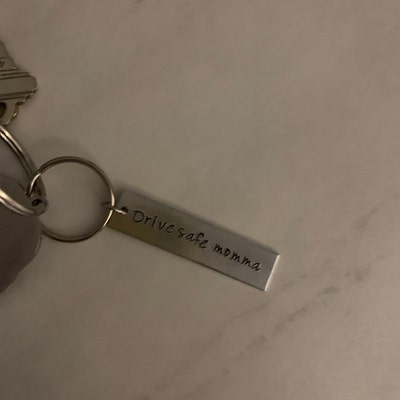 Customized Keychain Personalized You Choose Wording Custom Gift ...