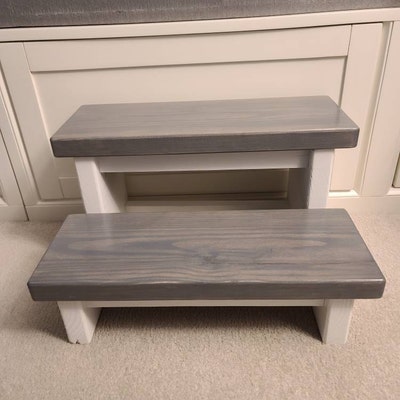 Large Step Stool Adult Size Stool Wooden Step Stool - Etsy