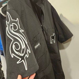 2024 Slipknot Jumpsuit Patches Costume Slipknot Iron on Barcode Patch ...