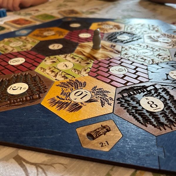Wood Game Board | Classic | 3-4 or 3-6 Player, Laser Cut, Personalized ...