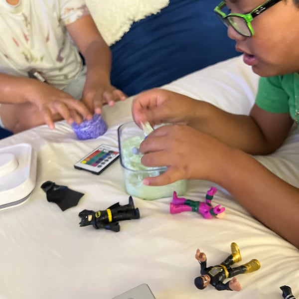 Pink Crunchy Floam Slime (scented) - Slime - Crunchy Slime - Floam ...