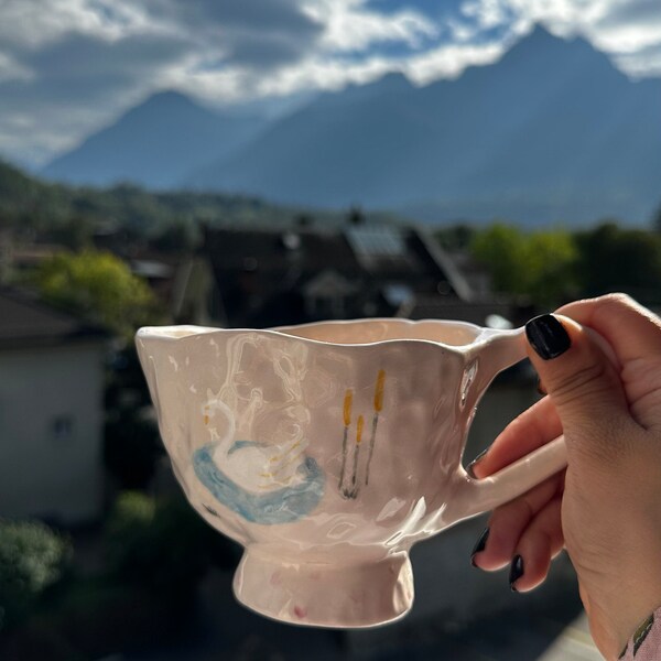 Personalized Mug Cute Custom Handmade Ceramic Candy Sweet Dessert ...