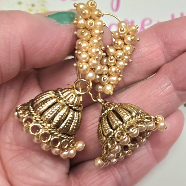 Gold Look Like Gold Diamond Indian Bangles /bridal Bangle Set/gold ...