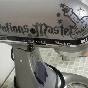 Kitchen Witch Vinyl Decal Sticker for Kitchen Mixers | Etsy