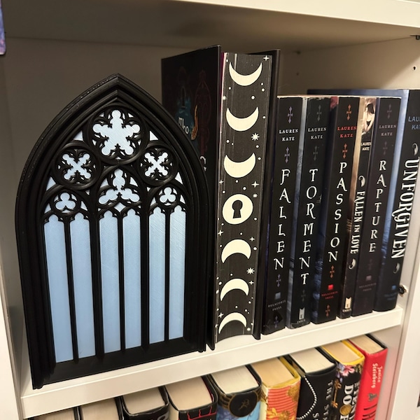 Gothic Cathedral Window Book Nook With Lights - 1 Large - Etsy